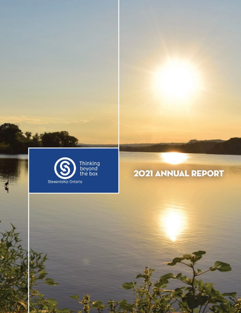 Annual Reports and Regulatory Filings - Stewardship Ontario